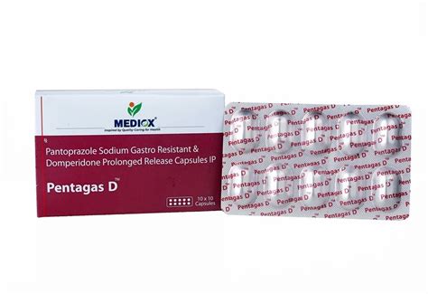 Pentagas D Cap At ₹ 120 Strip Antacid Tablets In Surat Id 2855962210812