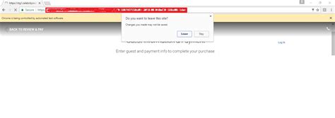 Javascript How To Get Rid Of The Pop Up Coming Up For Protractor Test
