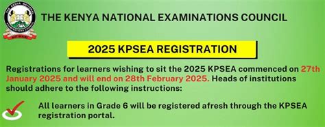 Kpsea Results Knec Download Link Education News