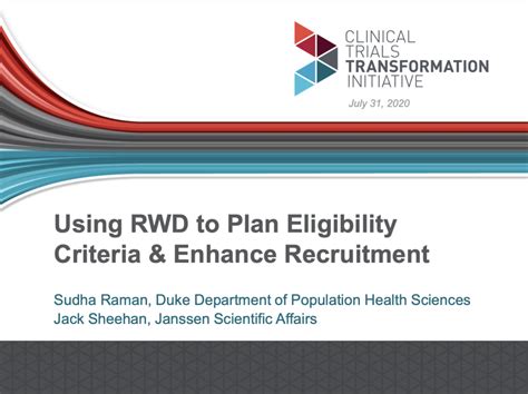 Common Real World Data Sources Rethinking Clinical Trials