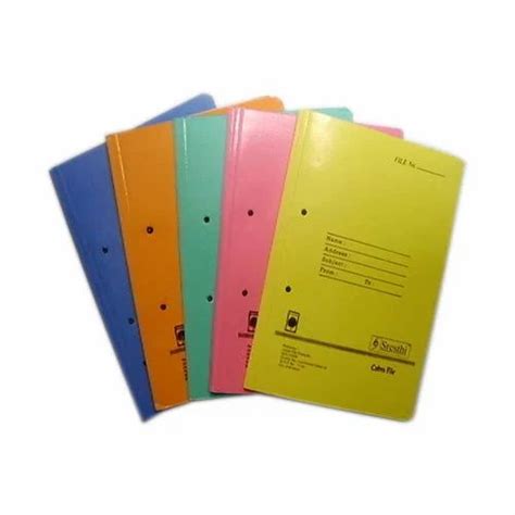 Stationery Files Lever Arch Files Manufacturer From New Delhi