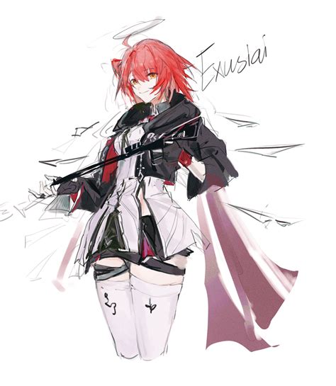 Exusiai And Exusiai The New Covenant Arknights Drawn By Cotea09 Danbooru