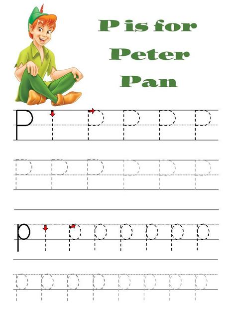 Disney Tracing Worksheets