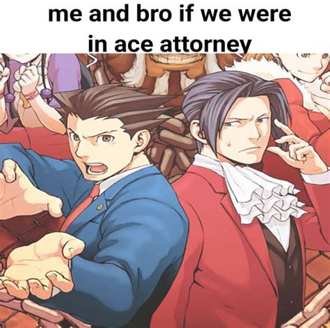 Pheonix Wright Silly Moment In 2025 Ace Wright Phoenix Wright