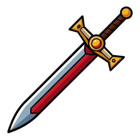 Medieval Sword Clipart Vector Art And Illustration Premium Ai