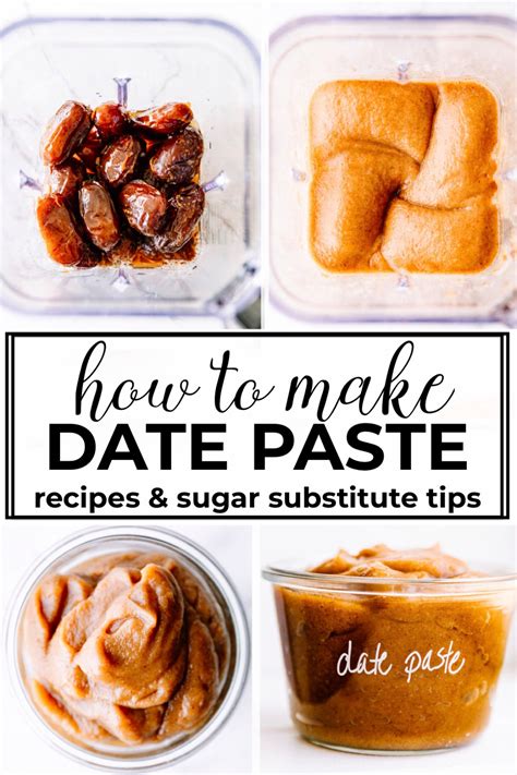 How To Make Date Paste PLUS Delicious Ways To Use It Date Paste Is A Delicious All Natural
