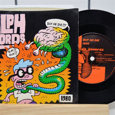 Various Ralph Records Buy Or Die 1980 Vinyl Record Album Lp Joes