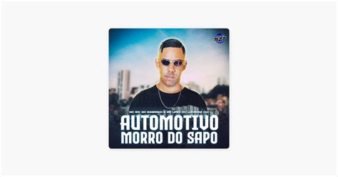 ‎automotivo Morro Do Sapo Feat Mc Lipex And Mc Magrinho Song By Dj