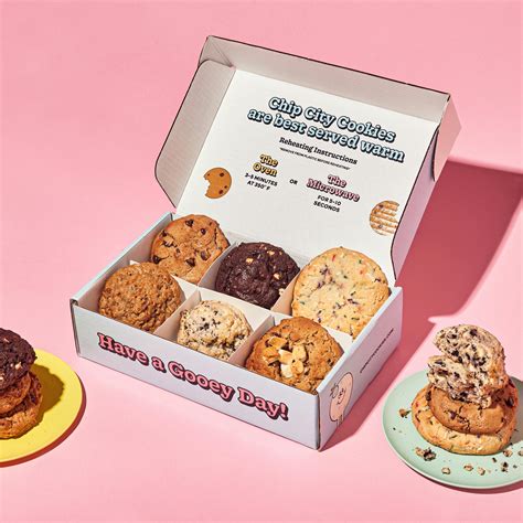 Jumbo Cookie Sampler 12 Pack By Chip City Cookies Goldbelly