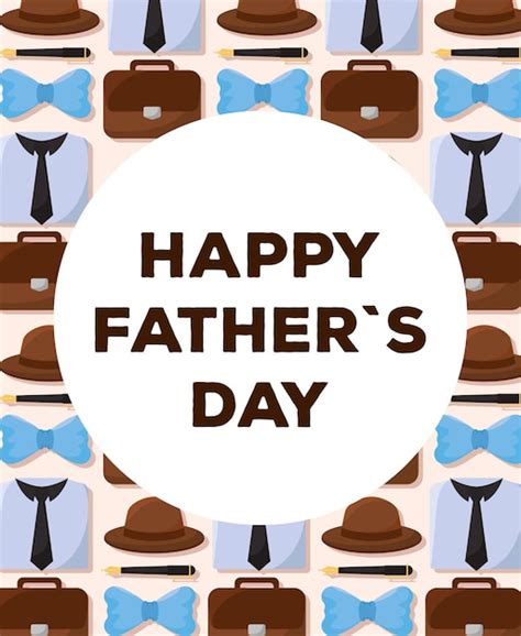 Premium Vector Fathers Day Cartel