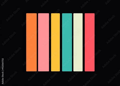 Screen Background Does Not Show A Signal And The Color Bar Is Not Visible Stock Illustration