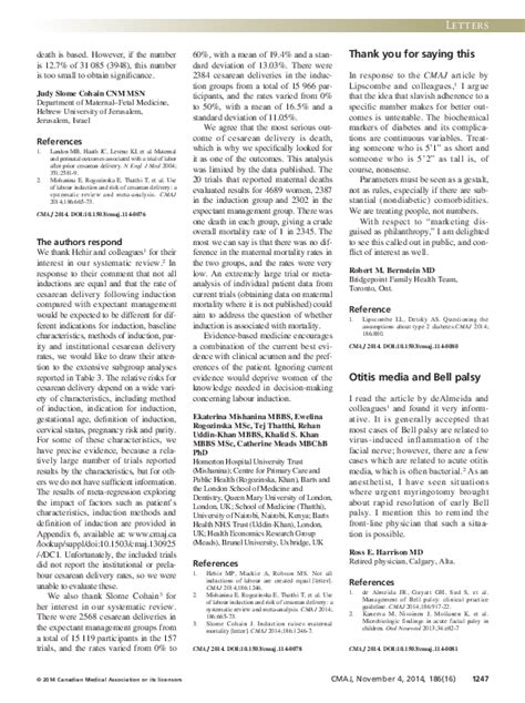 Pdf Induction Of Labour