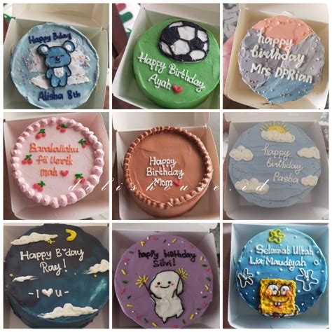 Desain Kue Mini 58 Koleksi Gambar