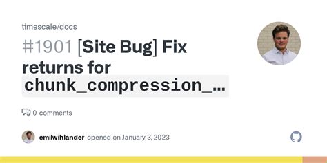 Site Bug Fix Returns For `chunkcompressionstats` On Page Apilatestcompressionchunk