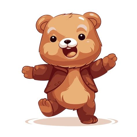 Premium Vector Chibi Bear