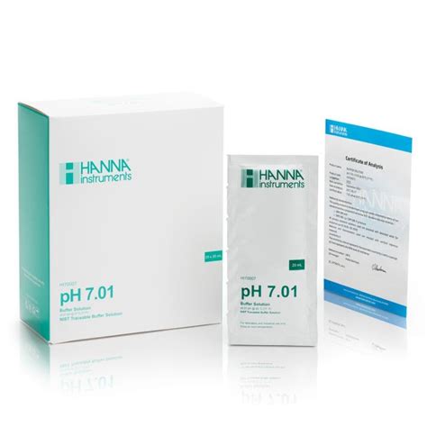HI70007C PH 7 01 Calibration Buffer 25 X 20 ML Sachets Hanna Instruments South Africa