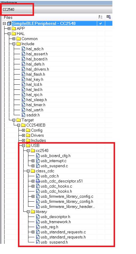 Cc2540 Using Cc2540 Usb Dongle With Usb Cdc On Simplebleperipheral Bluetooth Forum