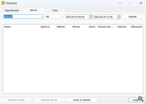 How Can I Download The Las 10 Years Of Candles For 1m Period In Mt5 Mt5 Expert Advisors
