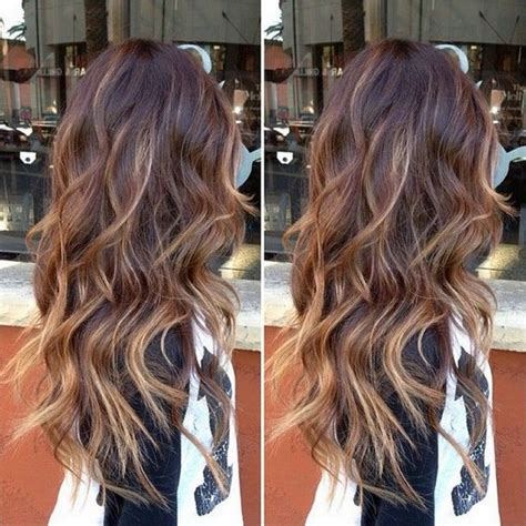 Балаяж на длинные волосы 180 фото темных русых и светлых волос Портал для женщин
