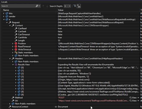 Corewebview2webresourcerequested Not Providing Binary Multi Part Post Data In Requestcontent