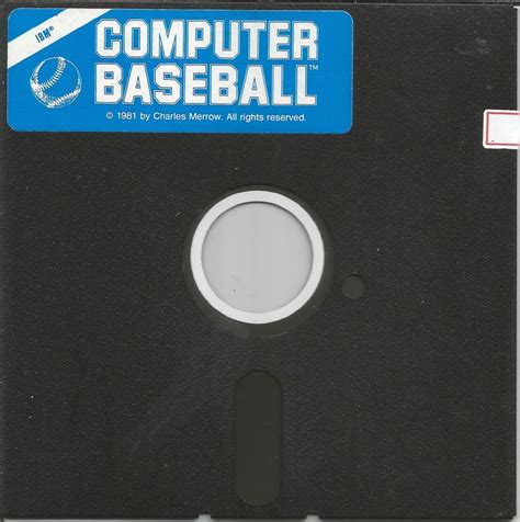 Computer Baseball Cover Or Packaging Material MobyGames