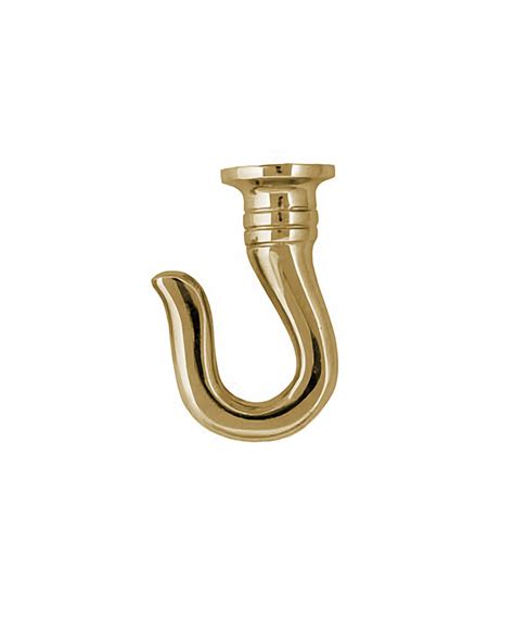 Large Ceiling Hook Brass Classic Style Sekelskifte