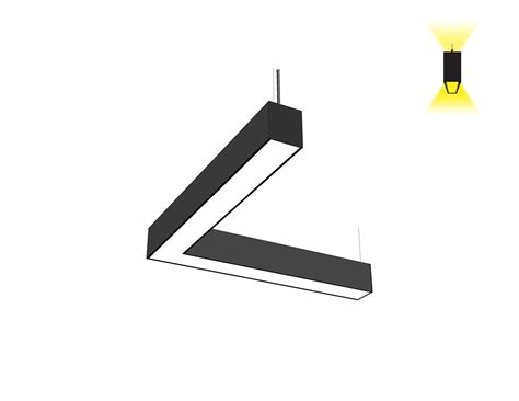 Led Linear Light L8070 Milky Flat Lens L Shape Gl Led Us Lighting