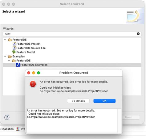 cannot create new example project · issue 1238 · featureide featureide · github