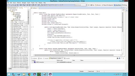 Writing A Mapreduce Program Using Java Eclipse Plugin For Hdp2 Youtube