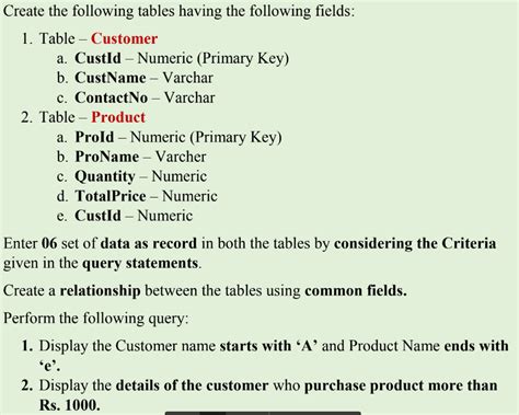 Can Someone Help Me With The Second Query This Is A Part Of My School