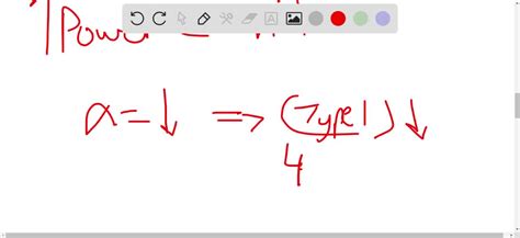 Solved What Happens To The Power Of A Hypothesis Test If The Significance Level Is Decreased