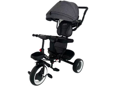 Παιδικό Τρίκυκλο Ποδήλατο Μετατρεπόμενο με Αποθηκευτικό Χώρο Σκίαστρο And Χειρολαβή Γονέα Joy για