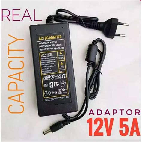 კვების ბლოკი 5 ამპერი 12 ვოლტი უსაფრთხოების სისტემები