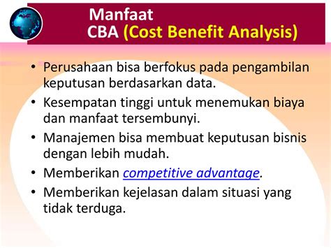 Fundamental Of Cba Cost Benefit Analysis Cost Benefit Analysis Cba Training Ppt