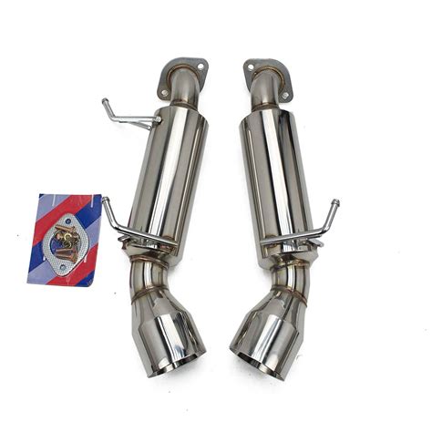 Rev9 Exhaust Infiniti G37 Coupe Q60 08 16 Dual Axleback W High Fl