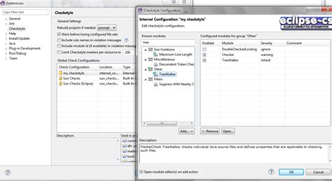 Checkstyle Eclipse Plugin Doesnt Work Stack Overflow