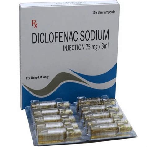 Diclofenac Sodium Injection 100 Mg At ₹ 15 Vial In Nagpur Id 24508620355