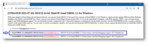 Using GnuCOBOL On Windows Cobol Ninja