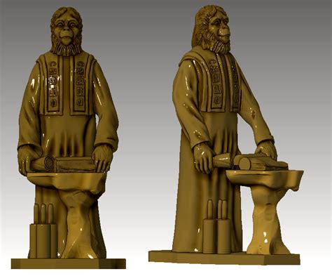 Stl File Drzaius 👽・model To Download And 3d Print・cults