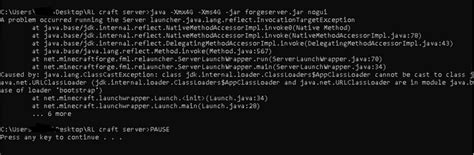 i m trying to make a forge 1 12 2 server and am getting this error how do i fix it r admincraft
