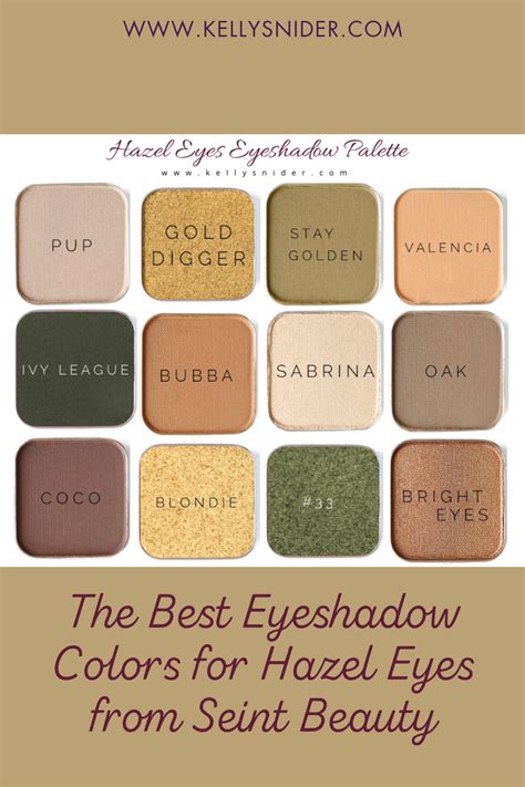What Is The Best Color Of Eyeshadow For Hazel Eyes At Lisa Bassett Blog