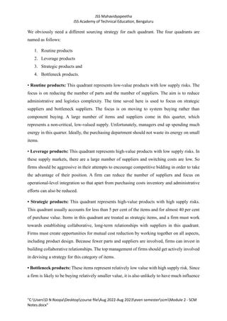 Module SCM Notes Pdf