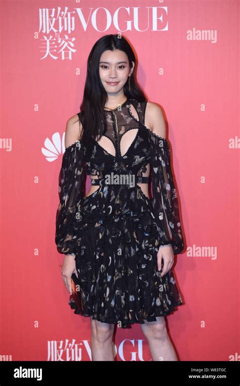 Chinese Model Xi Mengyao Better Known As Ming Xi Arrives For Vogue
