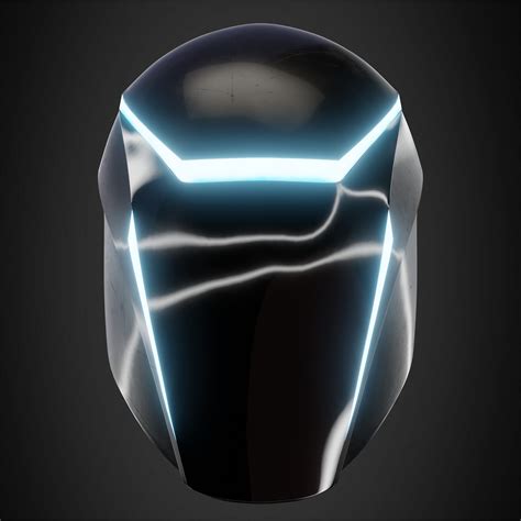 🪖 Tron Legacy Sam Flynn Helmet For Cosplay・ Stl File For 3d Printing・cults