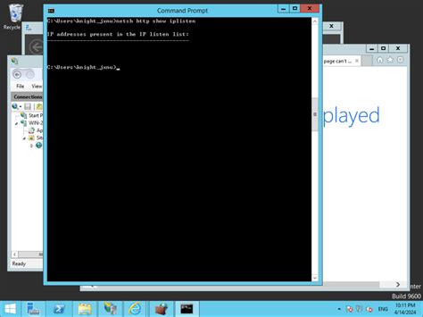 localhost works 127 0 0 1 does not iis server fault