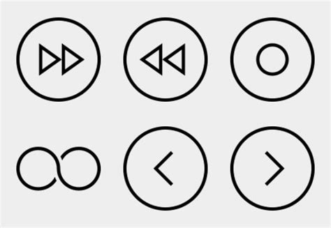 Arrow Buttons Icons By Charlene Hea Icon Colorful Backgrounds Arrow
