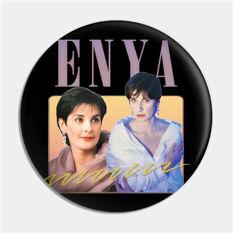 Enya 90s Aesthetic Enya Pin Teepublic