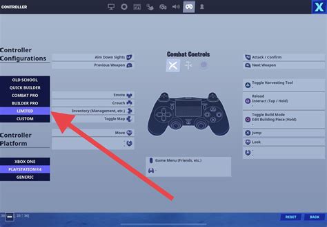 Can We Get The Limited Controller Configuration On Geforce Now And Pc R Fortnitemobile