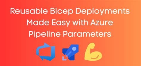 Reusable Bicep Deployments Made Easy With Azure Pipeline Parameters George Markou