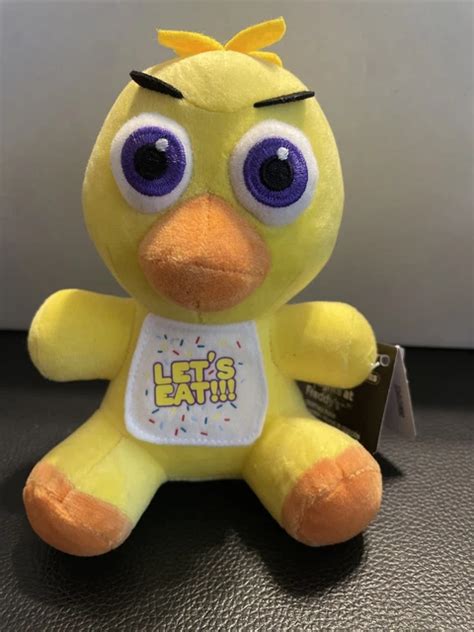 Five Nights At Freddys Fnaf Plush 7 Chica Plushie Lets Eat Bib £